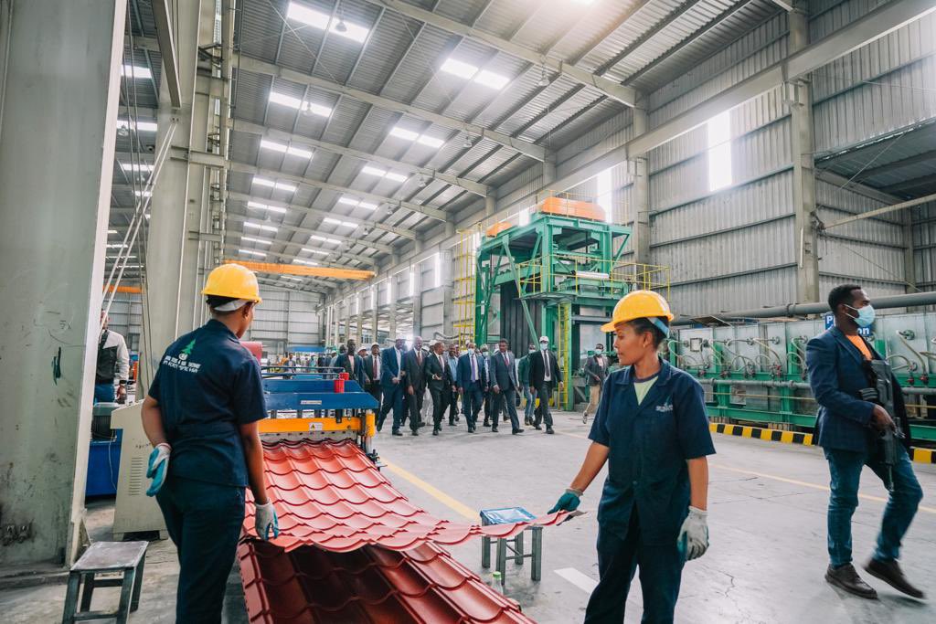 Ethiopia's PM Inaugurates Adama Steel Factory's 5.6Bn Birr Expansion ...
