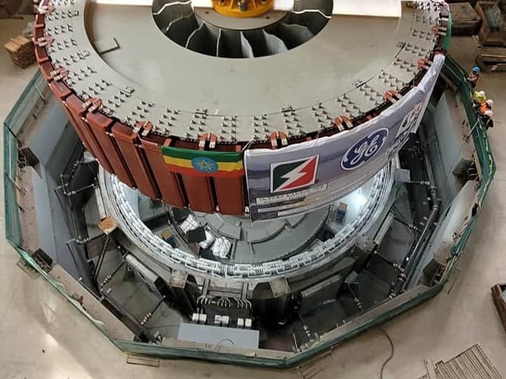 Ethiopia: Massive Rotor Installed on GERD in Prep for Power Generation